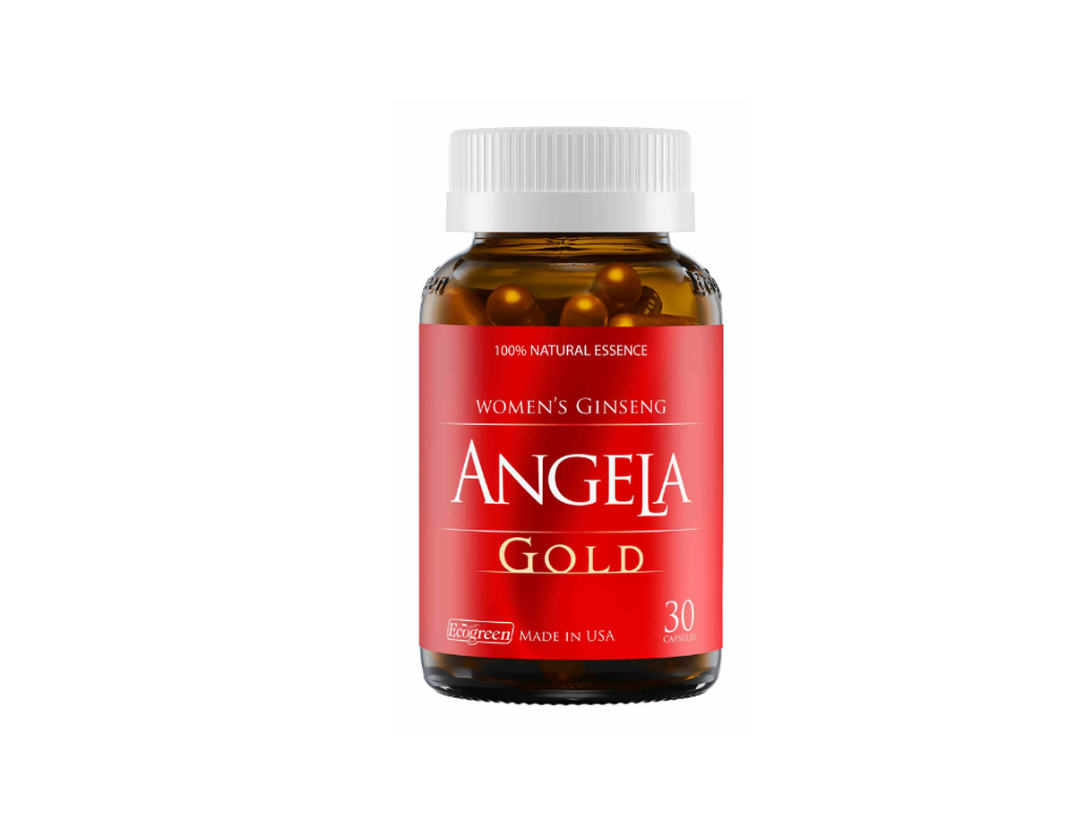 Viên uống sâm Angela Gold Ecogreen làn da căng sáng, tăng cường sinh lý ...