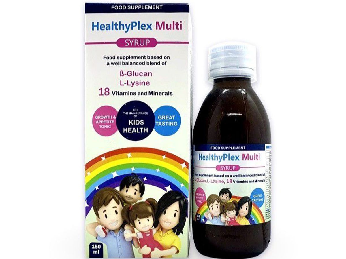 HealthyPlex Multi Syrup – Hỗ Trợ Tăng Cường Sức Khỏe (Chai 150ml)