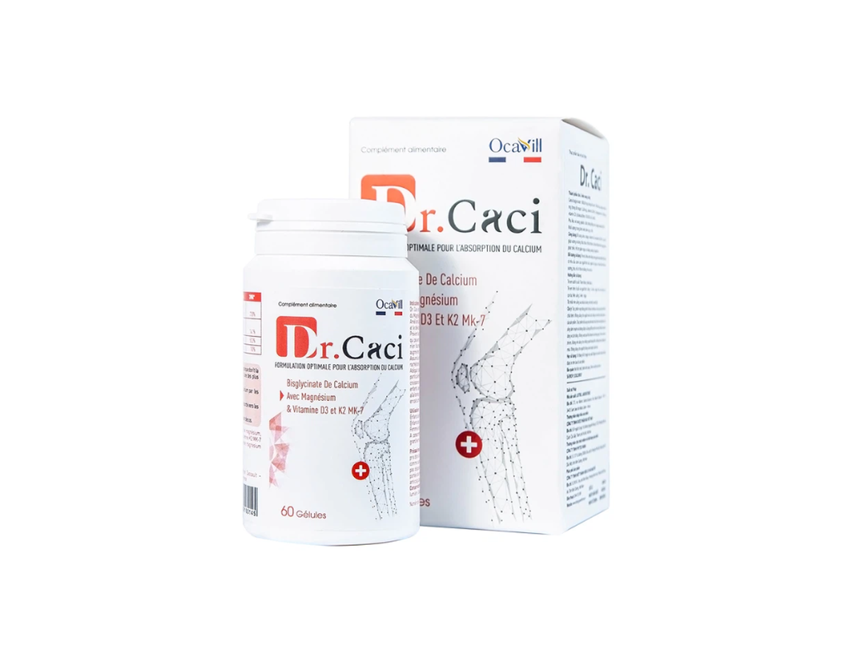 Viên uống Dr.Caci OcaVill giúp xương và răng chắc khỏe (Hộp 60 viên)