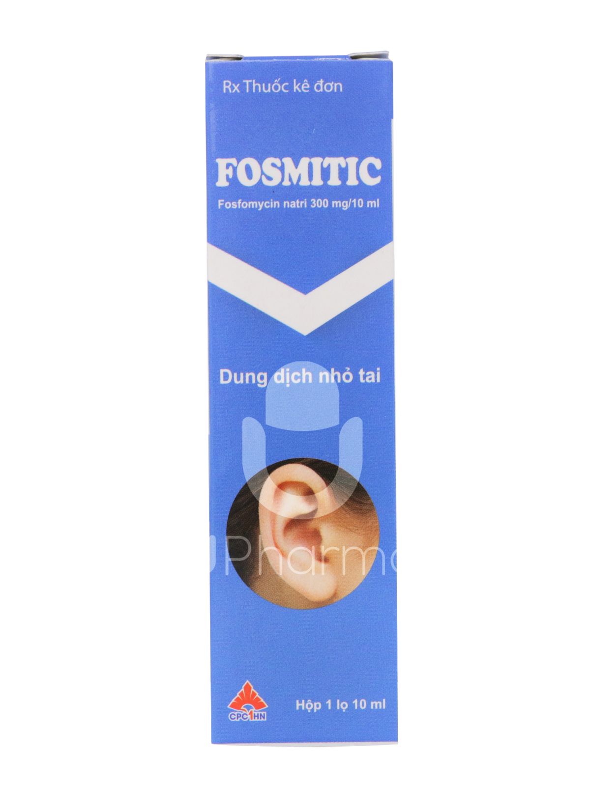 Thuốc nhỏ tai Fosmitic Ear drops 300mg/10ml điều trị viêm tai giữa ...