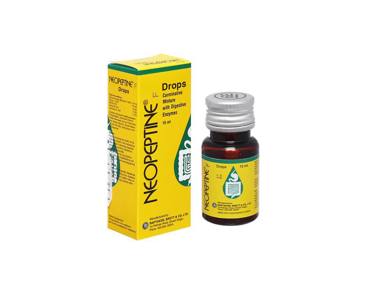 Dung dịch uống Neopeptine F Drops Raptakos hỗ trợ tăng cường tiêu hóa ...