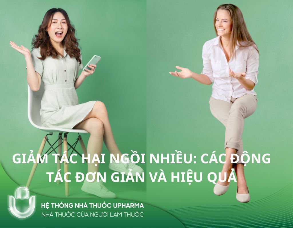 Giảm tác hại ngồi nhiều: Các động tác đơn giản và hiệu quả